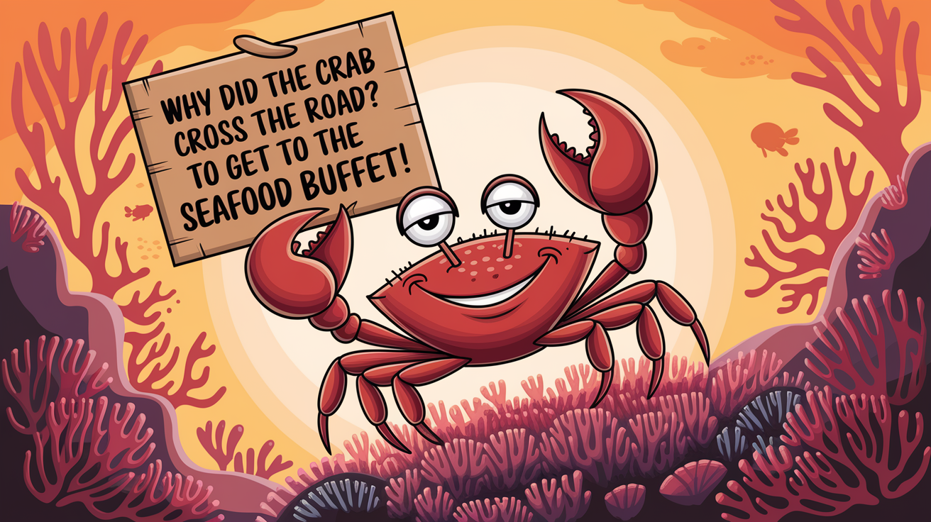 150 Hilarious Crab Jokes to Make You Laugh - Richmond Mom